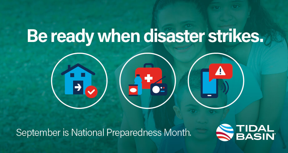National Preparedness Month - A Time to Get Ready - Tidal Basin Group