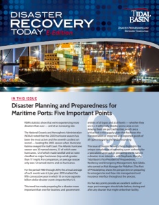 Disaster Planning and Preparedness for Maritime Ports: Five Important ...