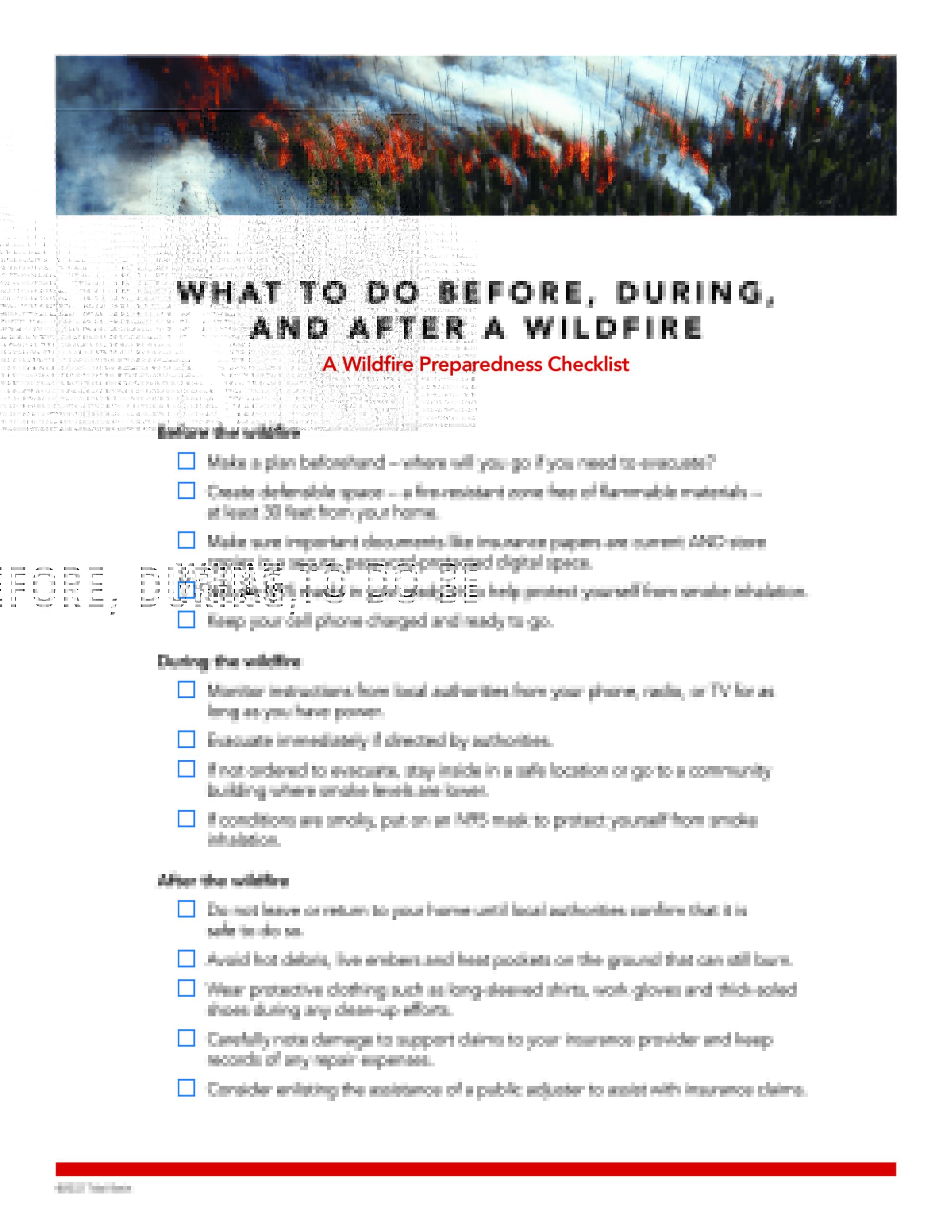 Wildfire Resource Center - Tidal Basin Group