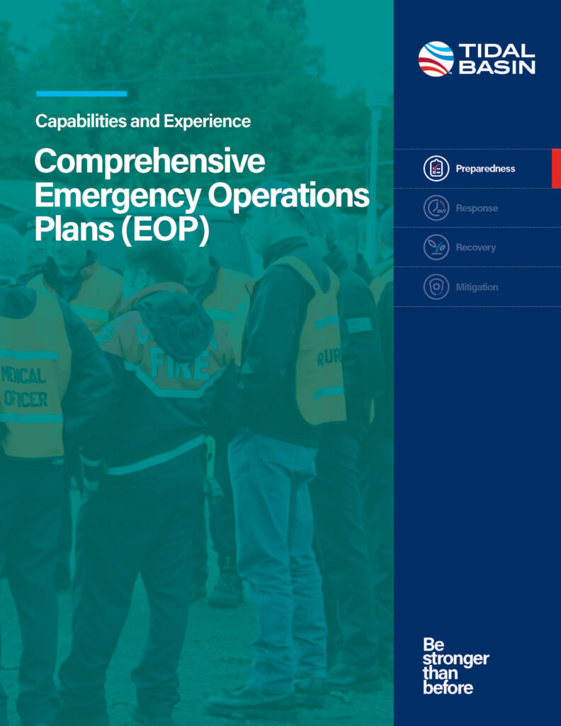 Comprehensive Emergency Operations Plans (EOP) - Tidal Basin Group