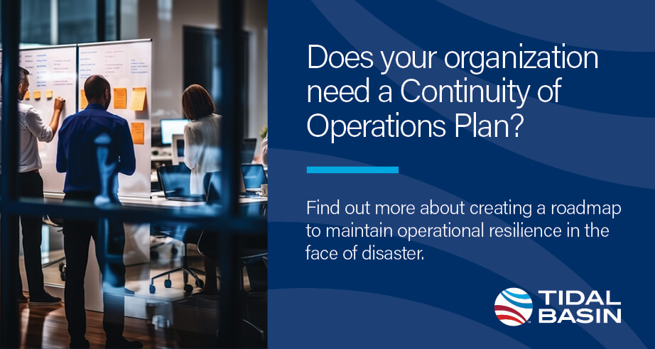 Continuity of Operations Plan (COOP) - A Cornerstone of Disaster ...