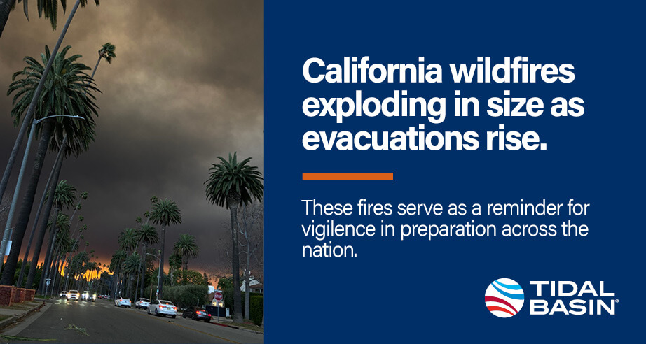 Southern California Wildfires Wreak Havoc and Prompt Evacuations - Tidal Basin Group