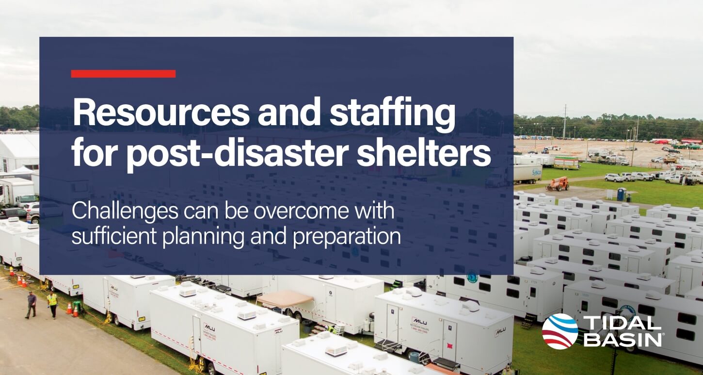 Maintaining Post-Disaster Shelter Operations with Effective Staffing ...