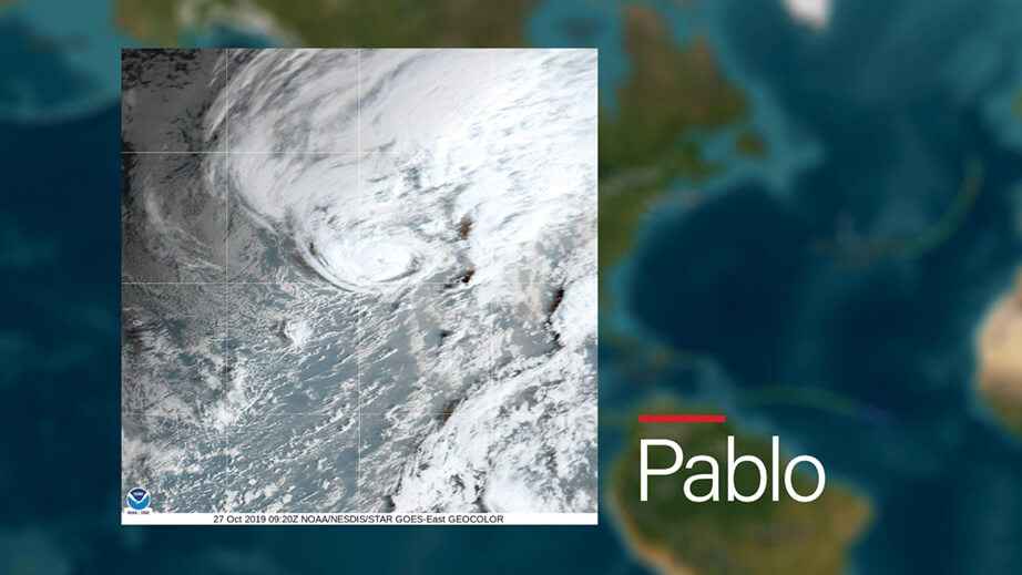From Tropical Storm Pablo to Hurricane Pablo - Tidal Basin Group